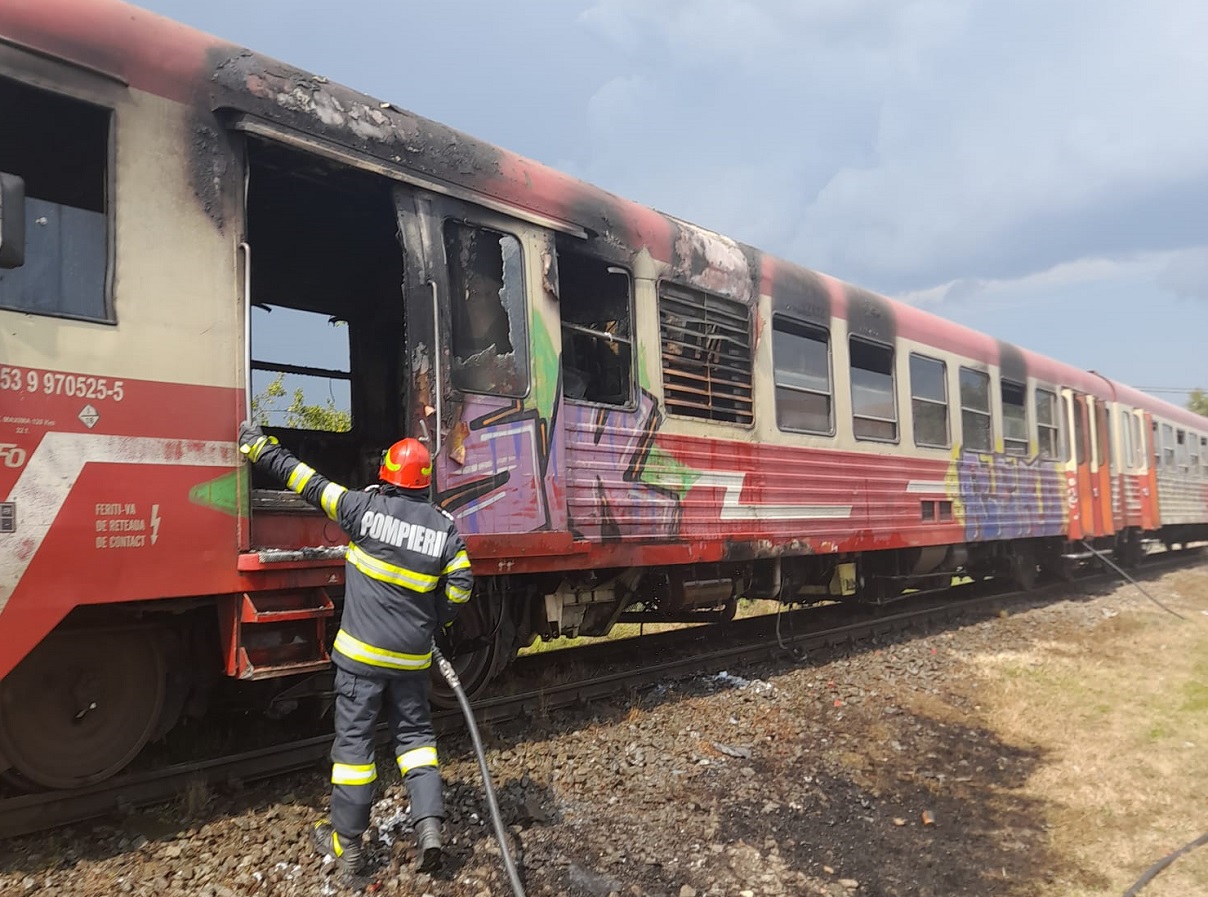 NewsPascani.com Pașcani, Târgu Frumos, Iași - Încă un tren a luat foc ...