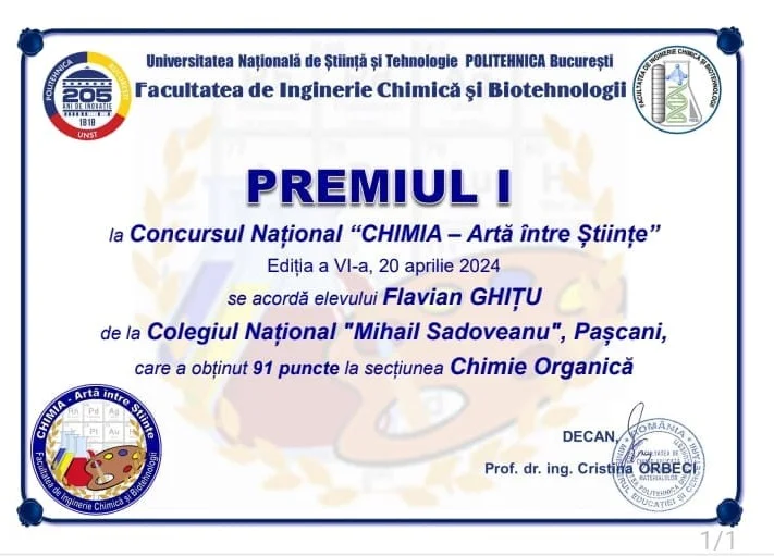NewsPascani.com Pașcani, Târgu Frumos, Iași - Elev al Colegiului ...